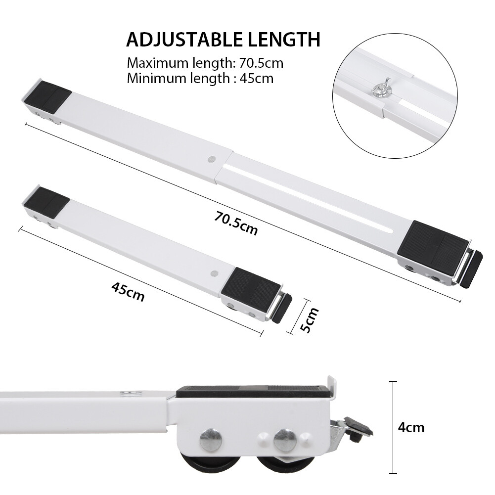 Moving Rollers Fridge Freezer Wheeled Appliance Trolley Move Heavy ...