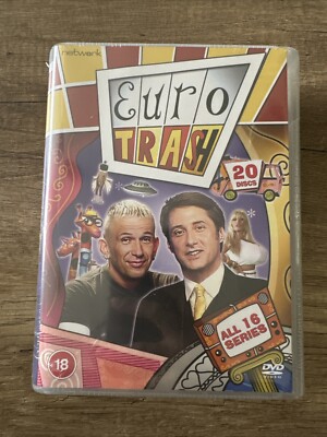 Euro Trash Complete 16 Series NEW SEALED DVD BOX SET *CASE IS CRACKED ...