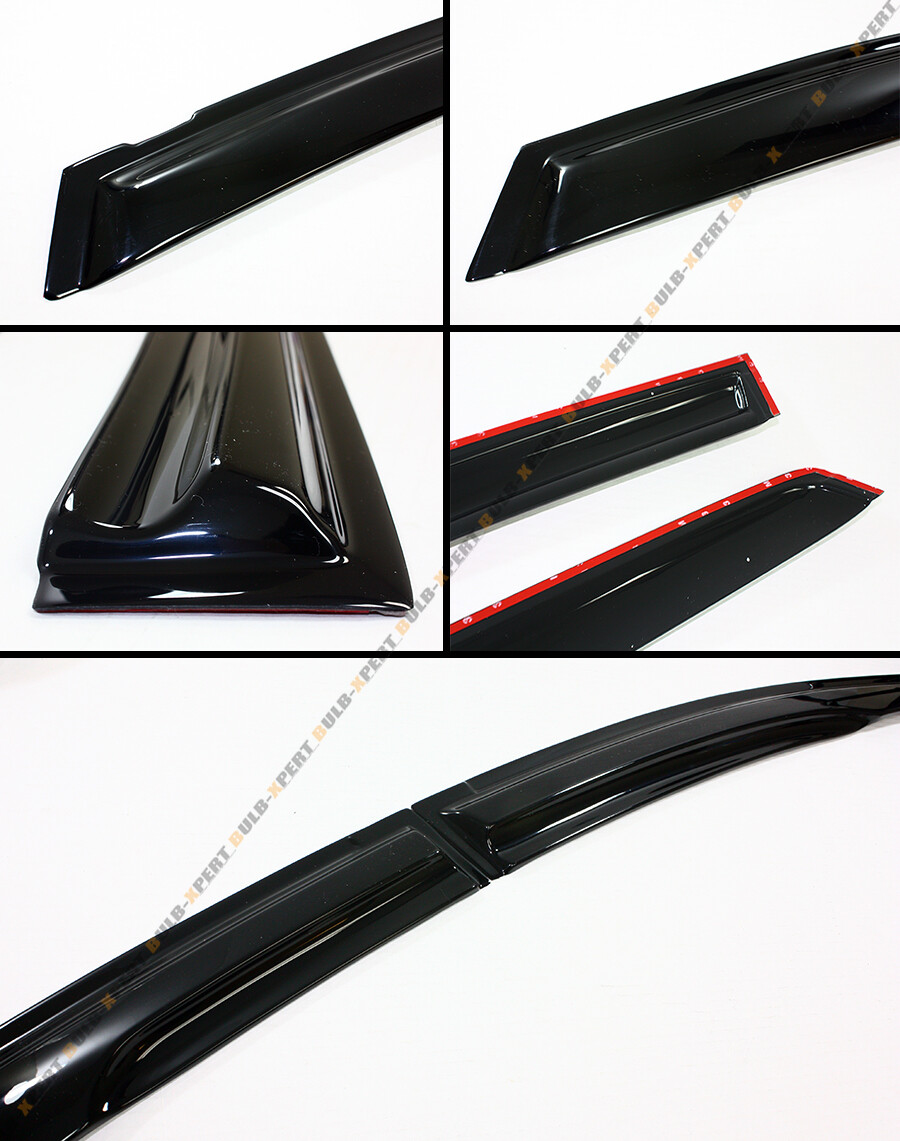 FOR 09-18 FORD FOCUS 4 DOOR HATCHBACK ST WAVY 3D STYLE SMOKE WINDOW ...