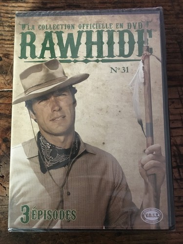 COLLECTION RAWHIDE ... DVD N°31 ( épisodes 91 à 93 ) ... CLINT EASTWOOD ...