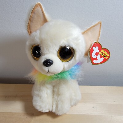 Ty Beanie Boos - CHEWEY the Chihuahua Dog (6 Inch) NEW MWMTs - TAG ...