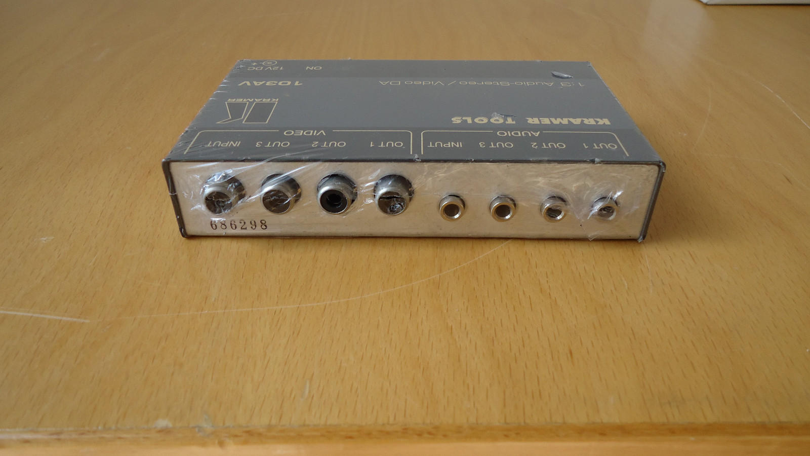 KRAMER 103av 1:3 video & stereo audio distribution amplifier =NEW= | eBay