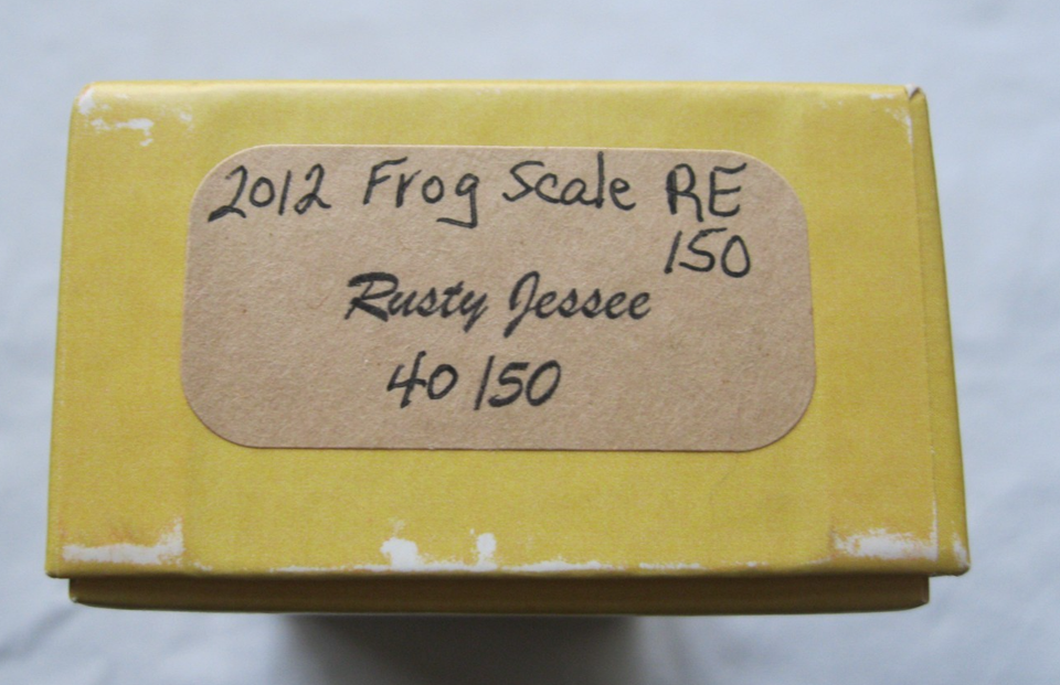 Rusty Jessee Killer Bait 2012 Frog Scale RE 150 Lure Signed W/Box ...