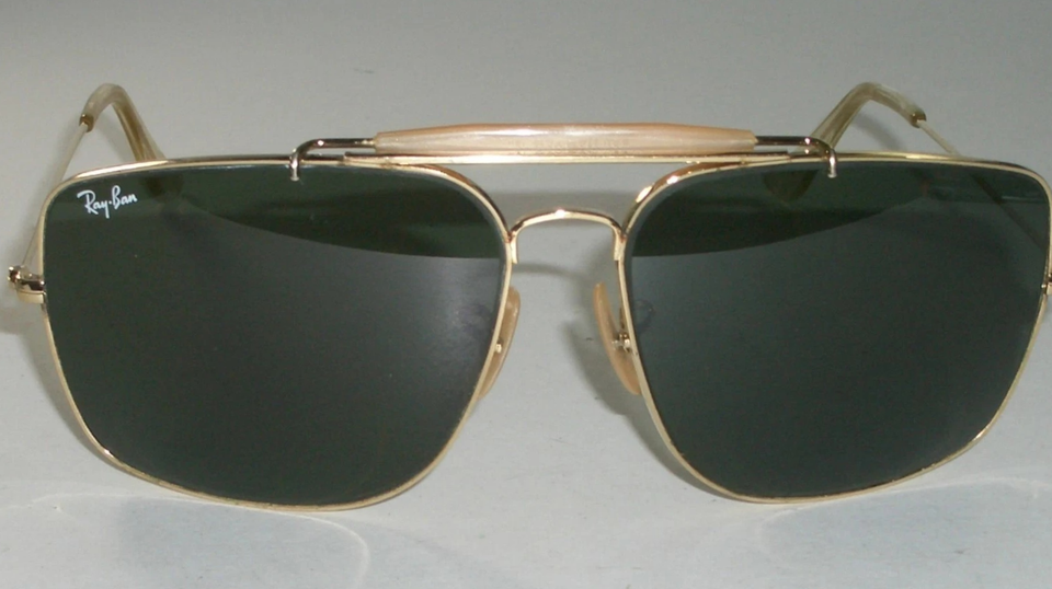 VTG RAY BAN BAUSCH-LOMB W0964 SMALL OUTDOORSMAN EXPLORER SUNGLASSES BOX ...
