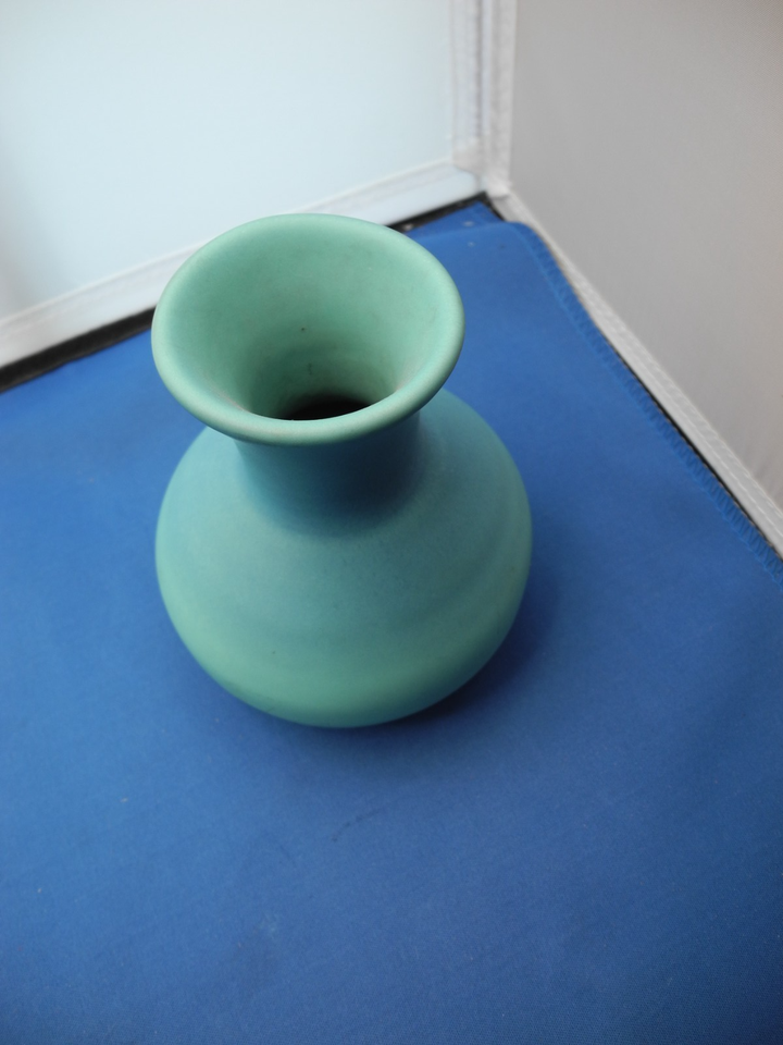 Vintage Van Briggle Original Colo. Spgs. Pottery Robin Egg Blue Glaze 5 ...