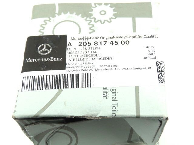 Mercedes-Benz MB C Class W205 Rear Boot Star Badge Emblem A2058174500 ...