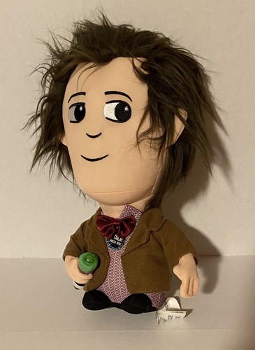 Dr Who 11th Doctor Matt Smith 9" Plush Toy Talks With Light Up Sonic ...