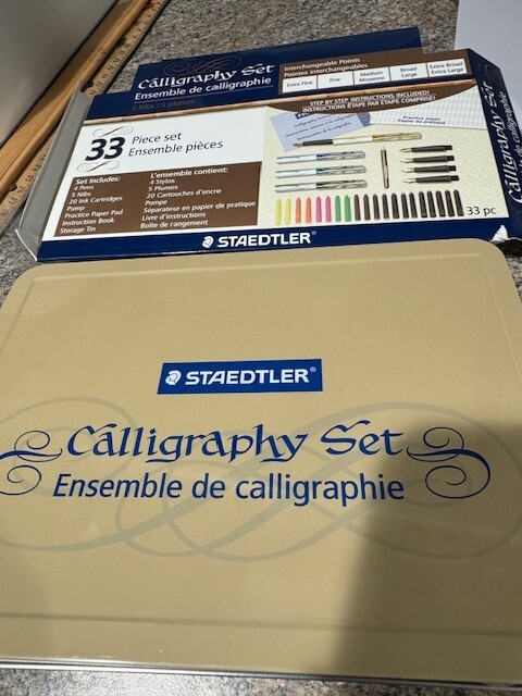 STAEDTLER calligraphy pen set, ideal for all skill levels, Assorted ...