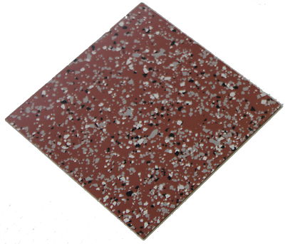 Terracotta Speckled Heavy Duty Compressed Quartz Vinyl Floor Tiles ...