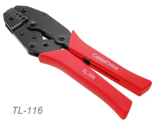 Coax Crimp Tool for RG179 RG174 RG316 Wires, SMA SMB MCX TNC SMC BNC ...