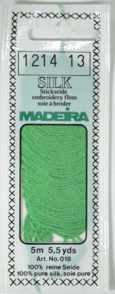Madeira 100% PURE SILK 4-Strand Hand Embroidery Thread Colour 1214 | eBay
