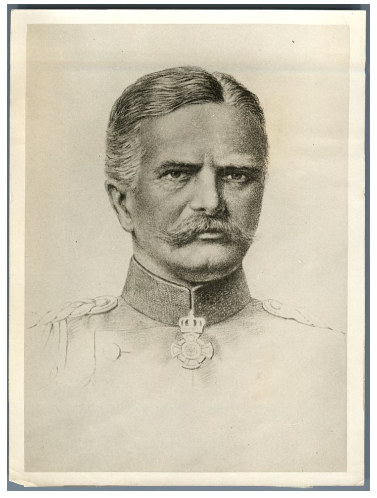 WWI, Germany,General August von Mackensen Vintage silver print. d'après ...