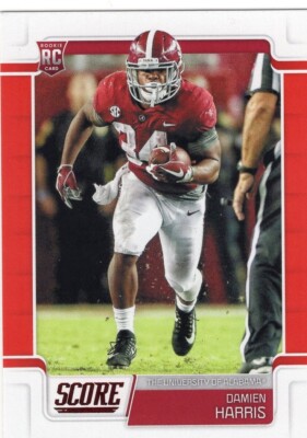 2019 SCORE RC DAMIEN HARRIS ROOKIE NEW ENGLAND PATRIOTS BZ-1802 | eBay