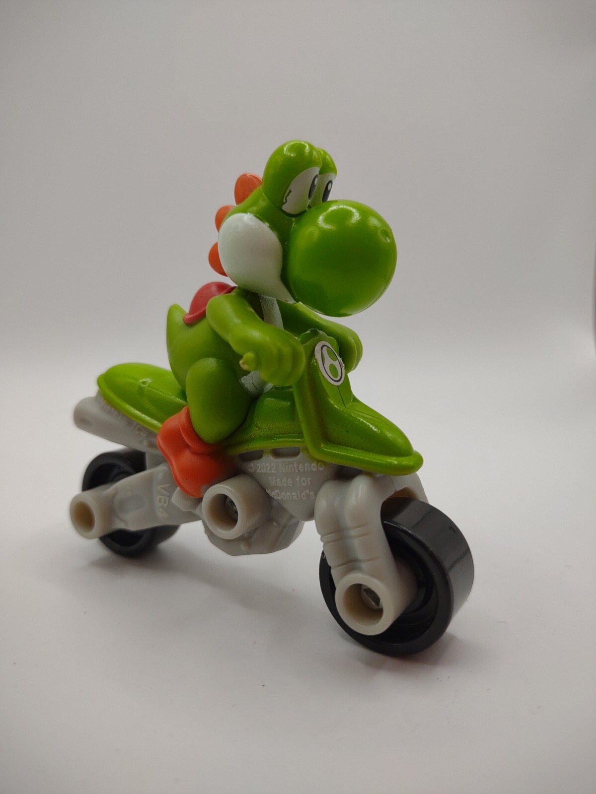 2014 Nintendo Yoshi Super Mario Green Motorcycle Bike Plastic Toy ...