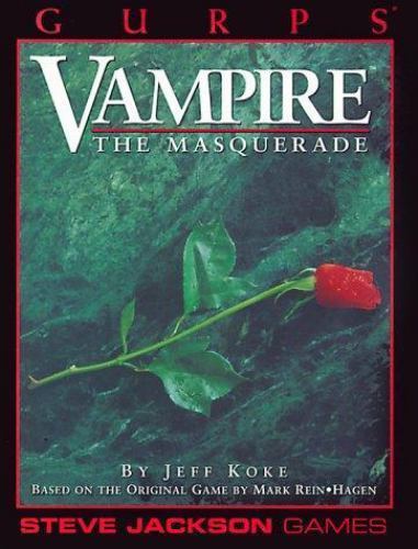 GURPS Vampire : The Masquerade by Jeff Koke (1993, Trade Paperback) for ...