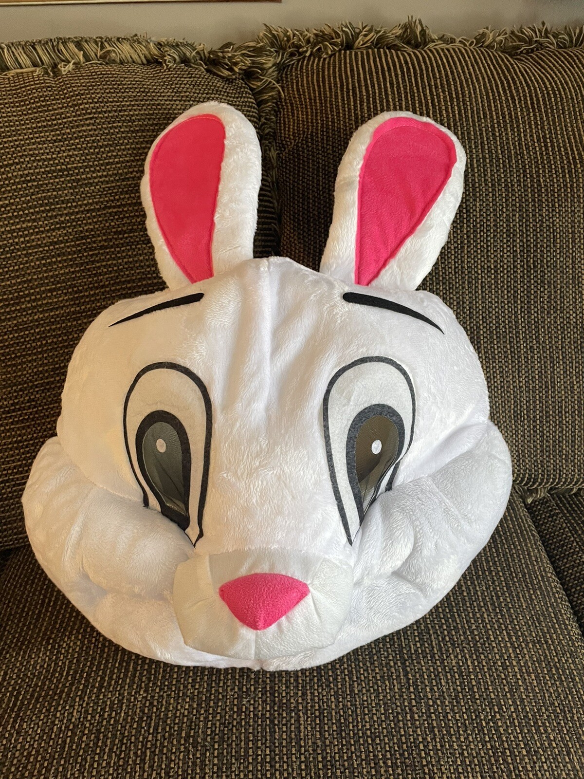 Easter Bunny Mascot Head Rabbit Animal Mask Fancy Par… - Gem