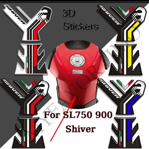 Motorcycle 3D sticker Aprilia SL750 900 Shiver fuel tank scratch ...