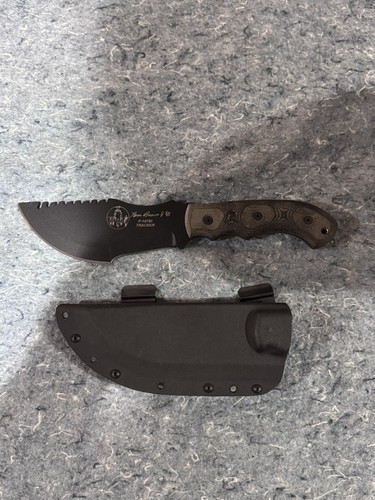 TOPS Tom Brown L-8514 Tracker Fixed Blade Knife with Sheath | eBay