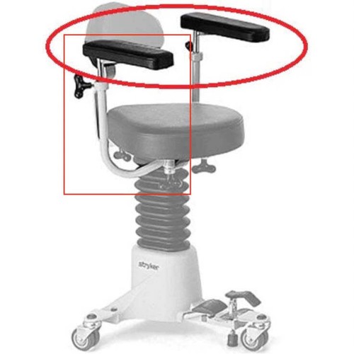 Stryker 830 Surgistool II Stool Arm Rest Kit | eBay
