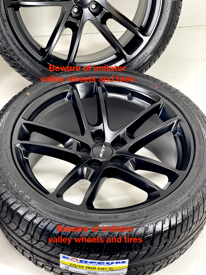 20" Dodge Charger Challenger Hellcat SRT RIMS TIRES WHEELS NEW GLOSS ...