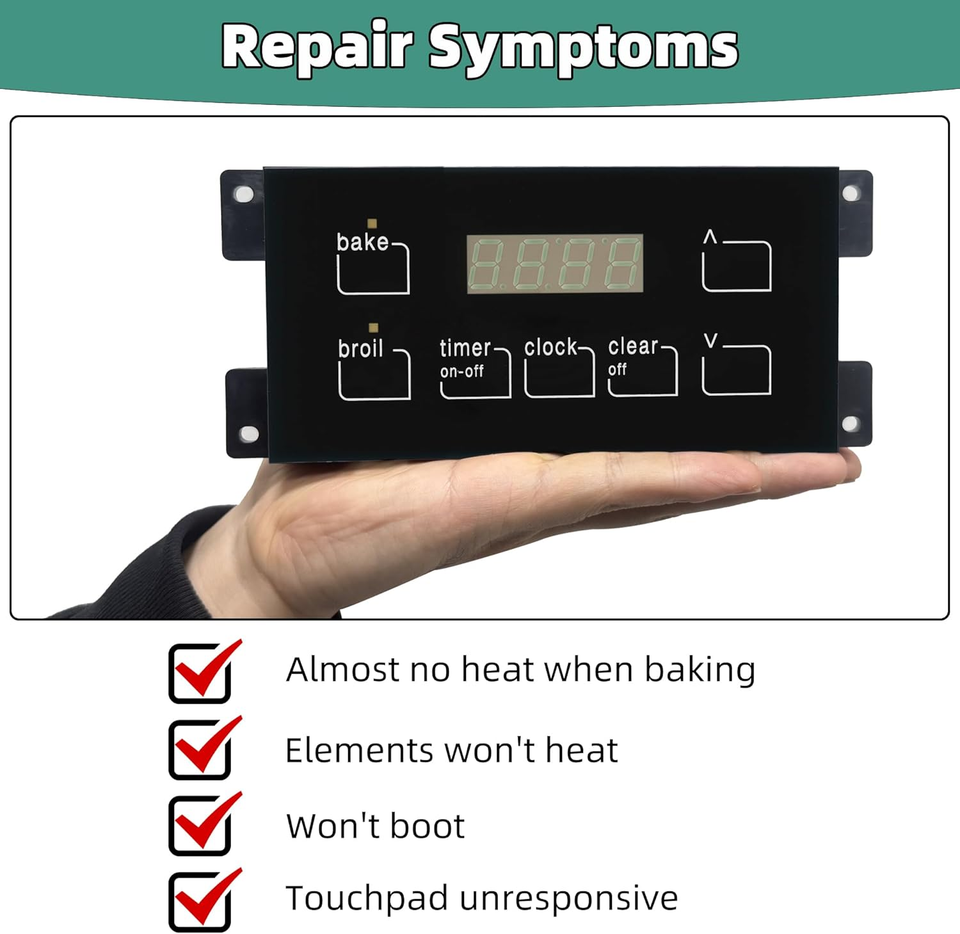 316455500 Oven Range Stove Clock Control Board, for Numbers 316220725 ...