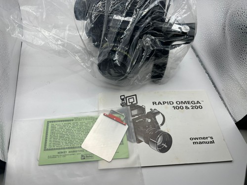 Koni Rapid-Omega 100 w 90mm f3.5 6x7 Film Camera New In Box Very Rare ...