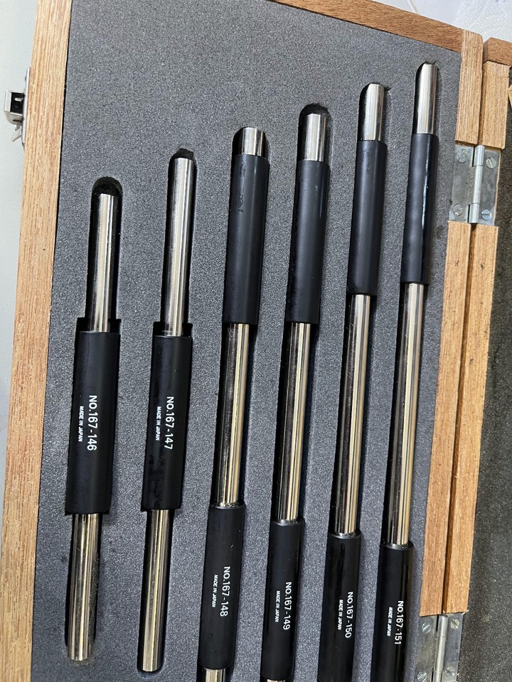 13ab 6 - 11 " 6 pc Metric Micrometer Setting Calibration Standards 167 ...