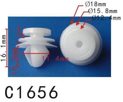 20pcs Fit Land rover Rocker Panel moulding Clip LR028939 by Autobahn88 ...
