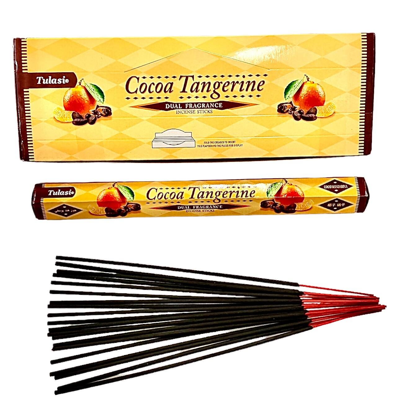 Tulasi Dual Series Incense Sticks (Box of 6 Packs, 20 Sticks/Pack)Made ...