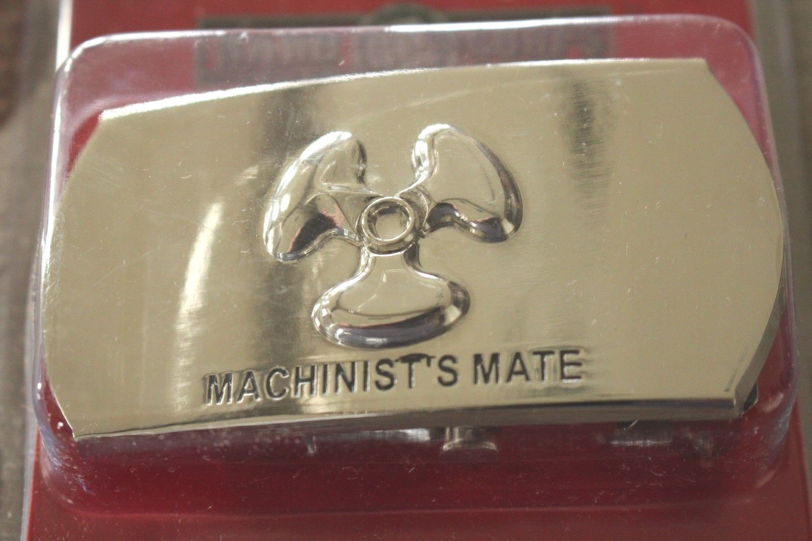 USN US NAVY USS SHIP SHORE AIR H&T MACHINIST'S MATE RATE SPECIALTY BELT ...