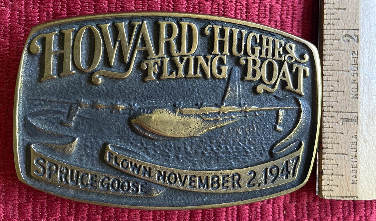 HOWARD HUGHES SPRUCE GOOSE FLYING BOAT PLANE VINTAGE … - Gem