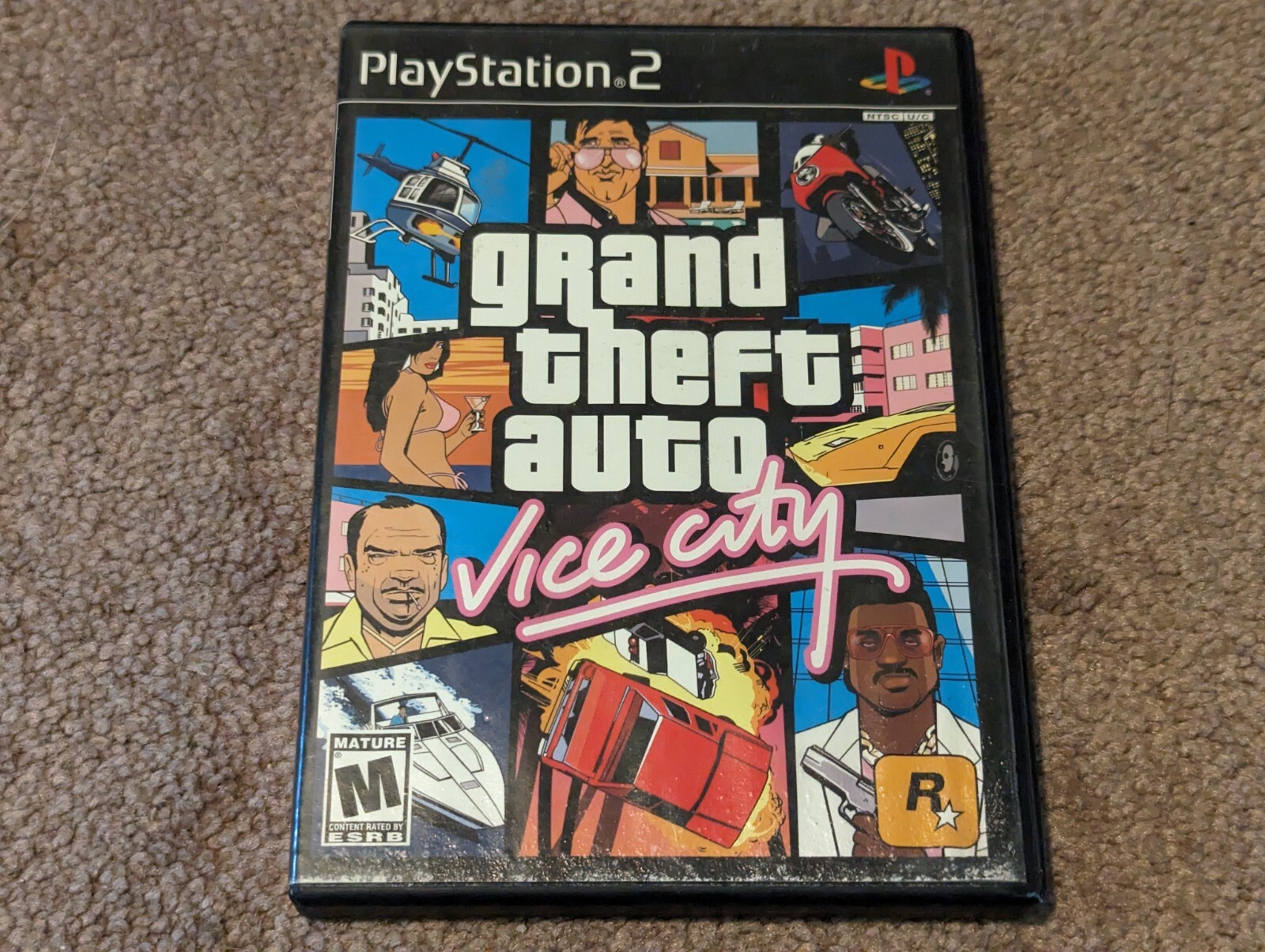 GTA Grand Theft Auto: Vice City PlayStation 2 PS2 Complete w/Manual And ...