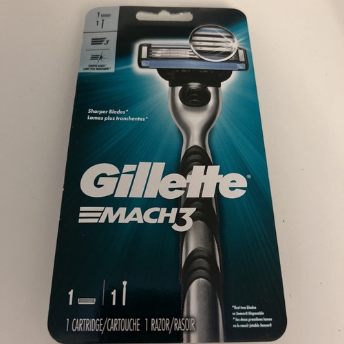 *Gillette Mach 3 Men's Razor Handle & 1 Cartridge | eBay