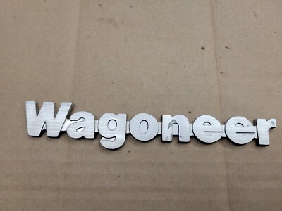 Jeep OEM 1981-1986 Wagoneer Vintage Emblem Badge Logo Nameplate Name ...