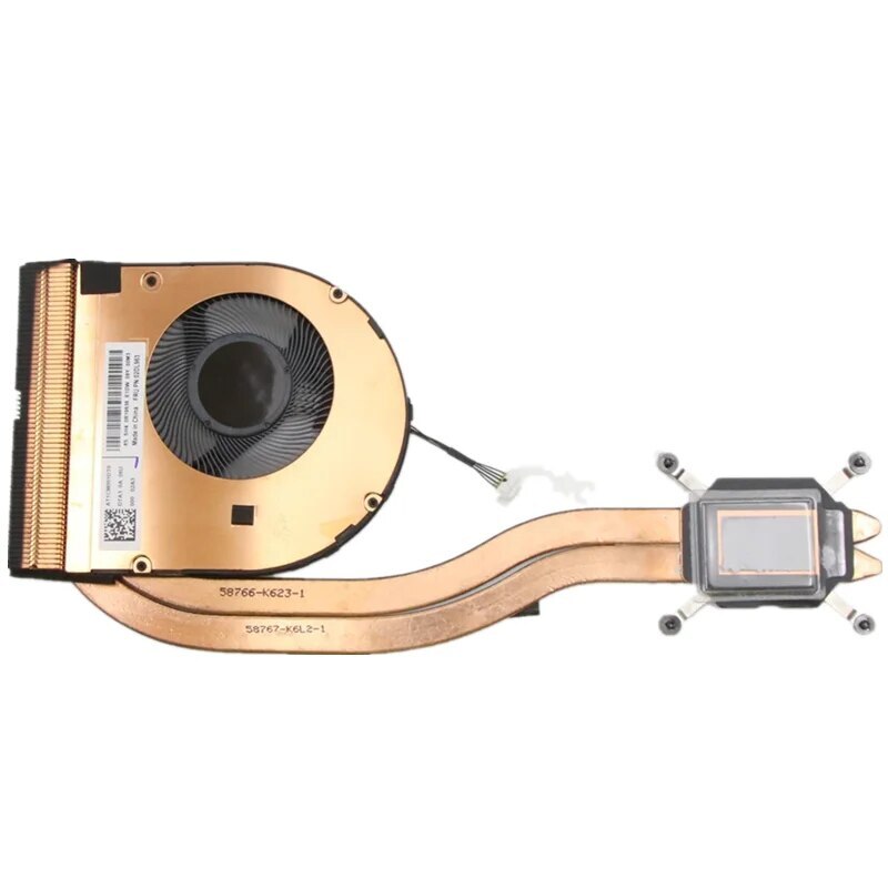 CPU Cooling Fan Heatsink For Lenovo Thinkpad T495 Laptop FRU：02DL962 ...