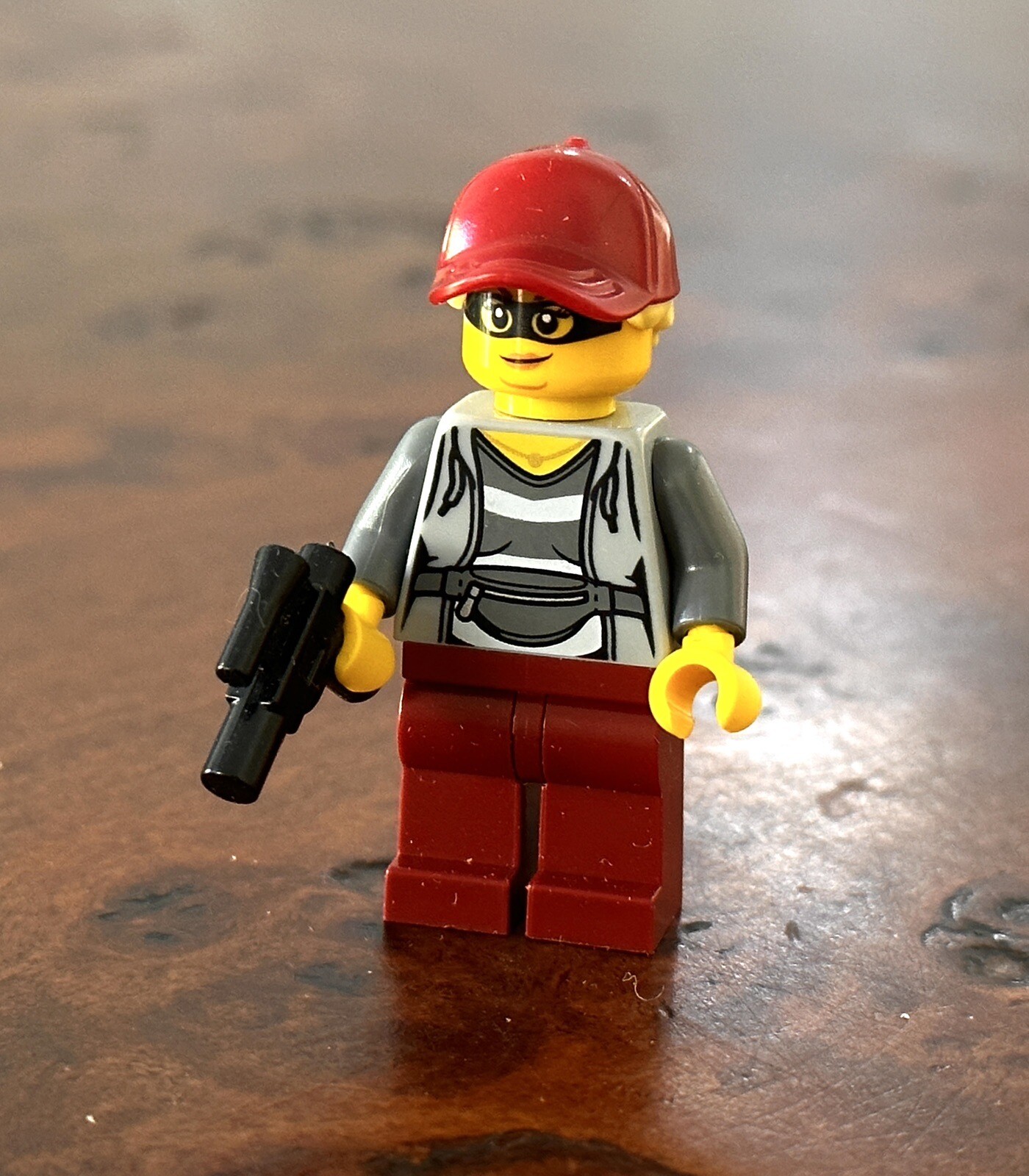 1x LEGO Minifig Minifigure Female Criminal Jail Prisoner Robber | eBay