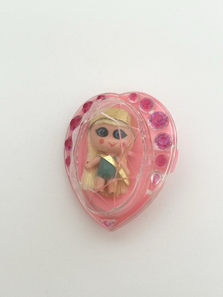 Liddle Kiddles Jewelry Heart Locket Pin Tiny Doll Mattel | eBay