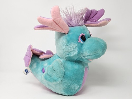 Vintage Wuzzles Hasbro Disney Moosel Plush Seahorse Moose 10” Seal ...