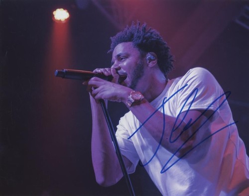 J. Cole- Signed Photograph | eBay
