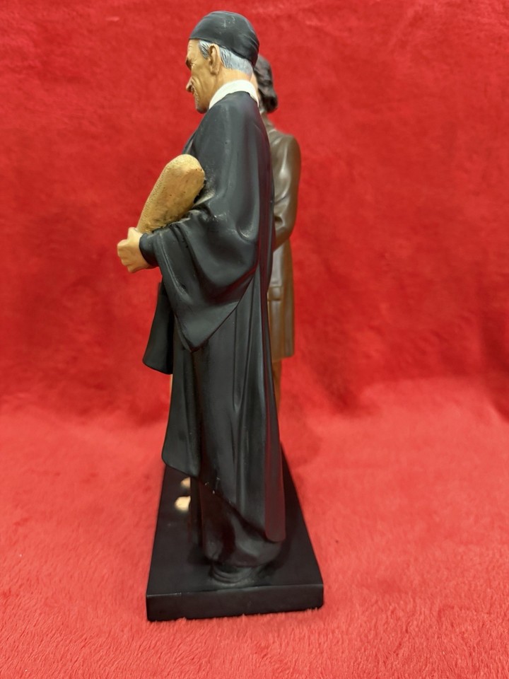 St. Vincent de Paul & Frederic Ozanam 11" Hand Painted Resin Statue | eBay