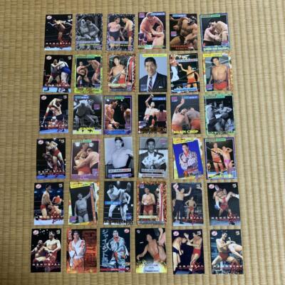 Set of 67 Giant Baba wrestling cards | eBay