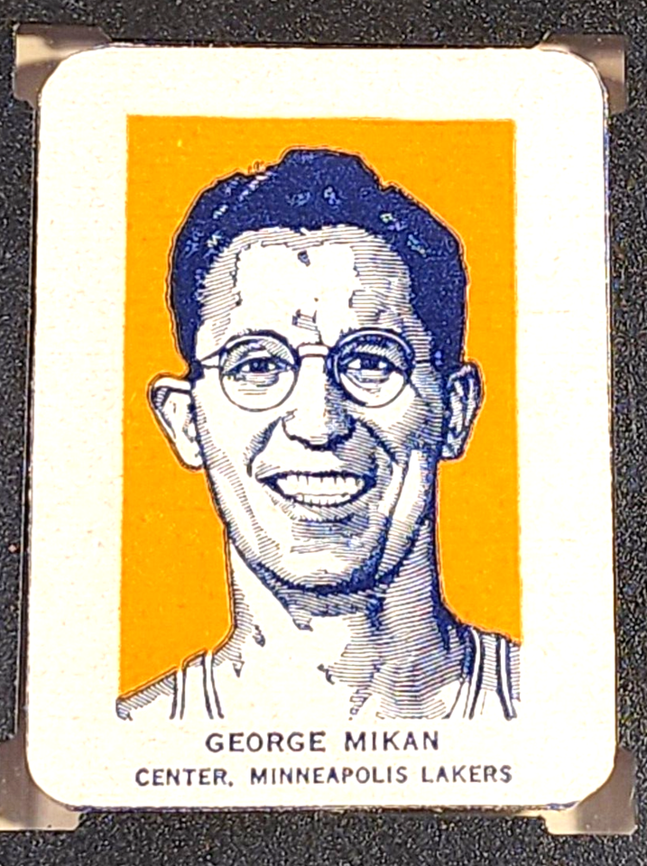 1952 WHEATIES GEORGE MIKAN PORTRAIT (HAND CUT) SGC 6 EX-NM HOF | eBay