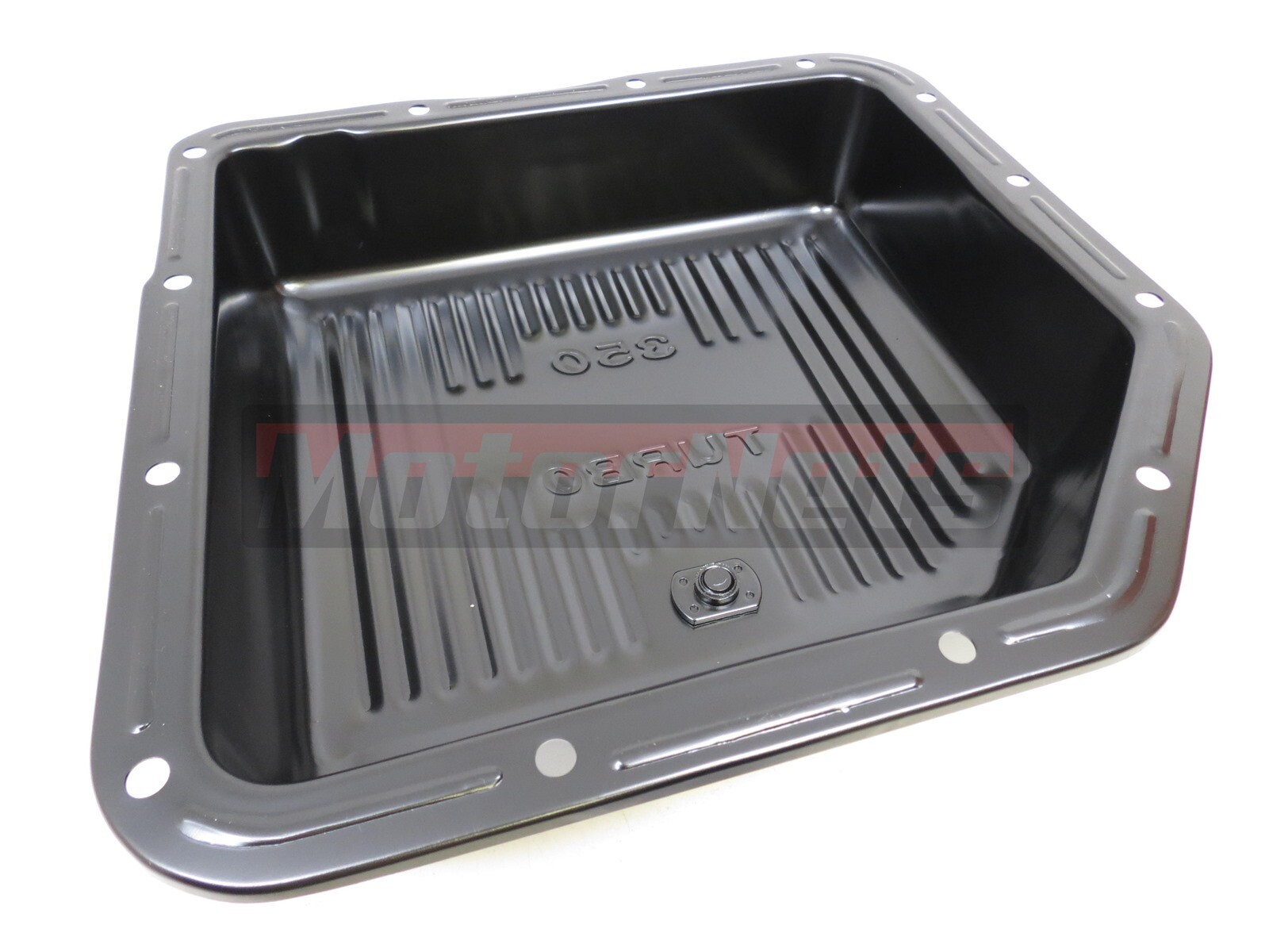 Black Chevy GM Extra Deep Capacity TH350 Turbo TH-350 Transmission Pan ...