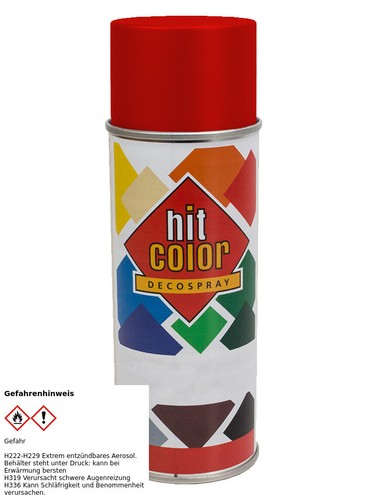 KWASNY HITCOLOR LACKSPRAY VERKEHRSROT RAL 3020 400 ML 320115 | eBay.de