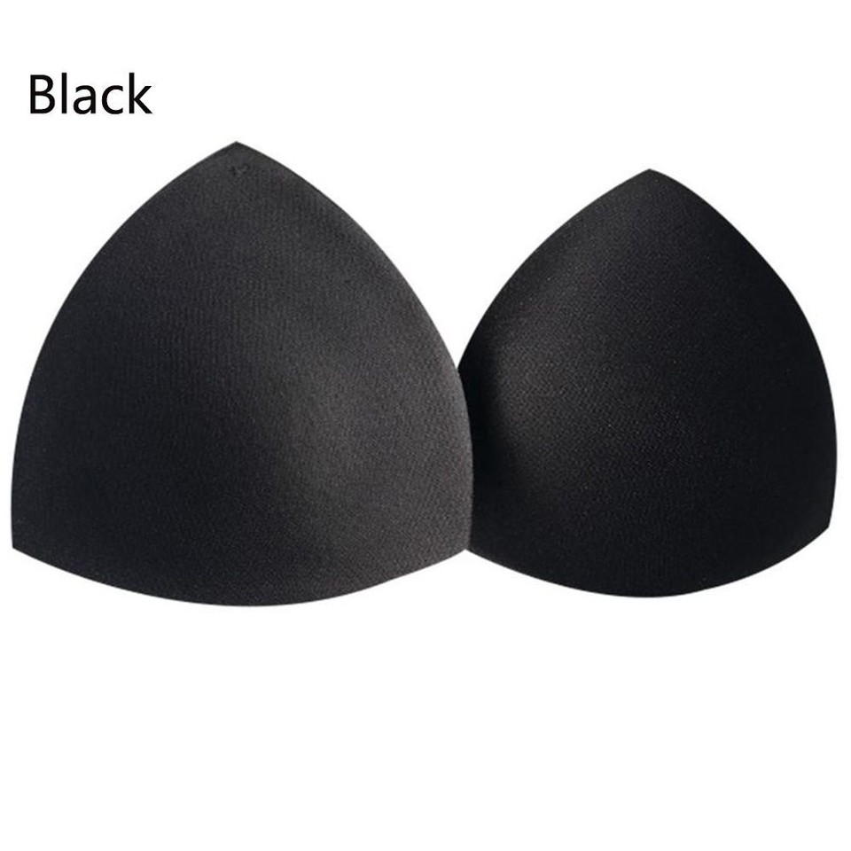 Removable Triangle Bra Pad Chest Push Up Pads Soft Cup Foam Bra Insert ...