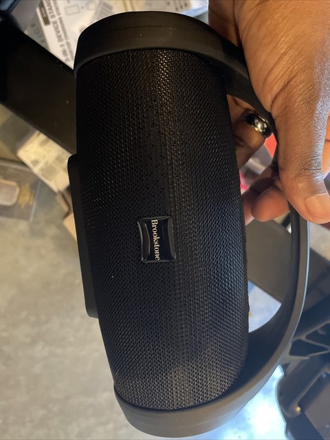 Brookstone Chromabeat Wireless LED Boombox. Bluetooth. Sound Reactive ...