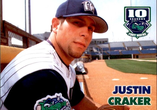 2002 Fort Wayne Wizards Grandstand #8 Justin Craker Superior Wisconsin ...