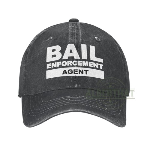 Bail Enforcement Agent Unisex Denim Hat Adjustable Baseball Cap | eBay