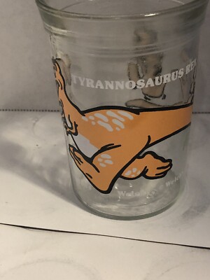 Vintage Welch’s 1988 Tryannosaurus Rex Jelly Glass Jar | eBay