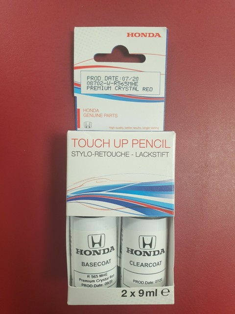 Genuine Honda Premium Crystal Red Touch up Paint R565m for sale online ...
